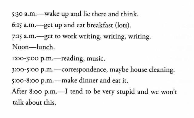 The daily writing routines of Joan Didion, Kurt Vonnegut, Haruki ...